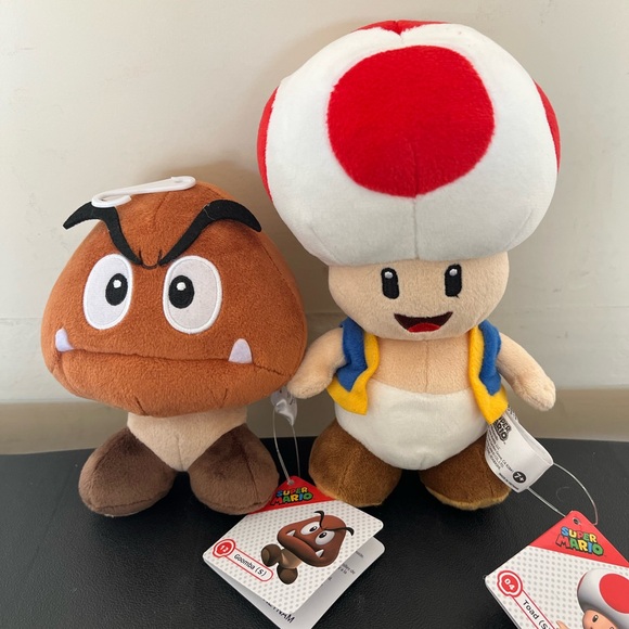 Nintendo | Toys | Nintendo Offically Licensed Super Mario Plush Set ...